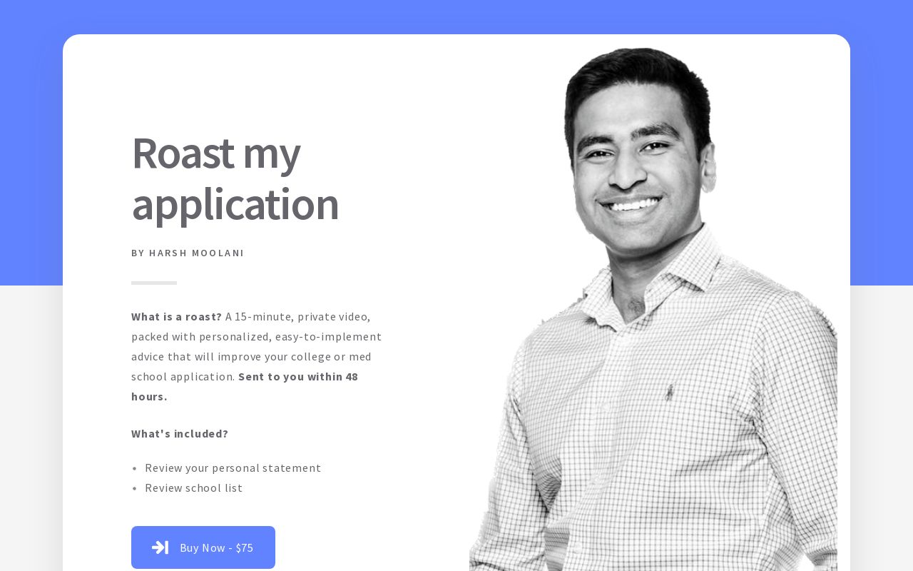 Roast My Application